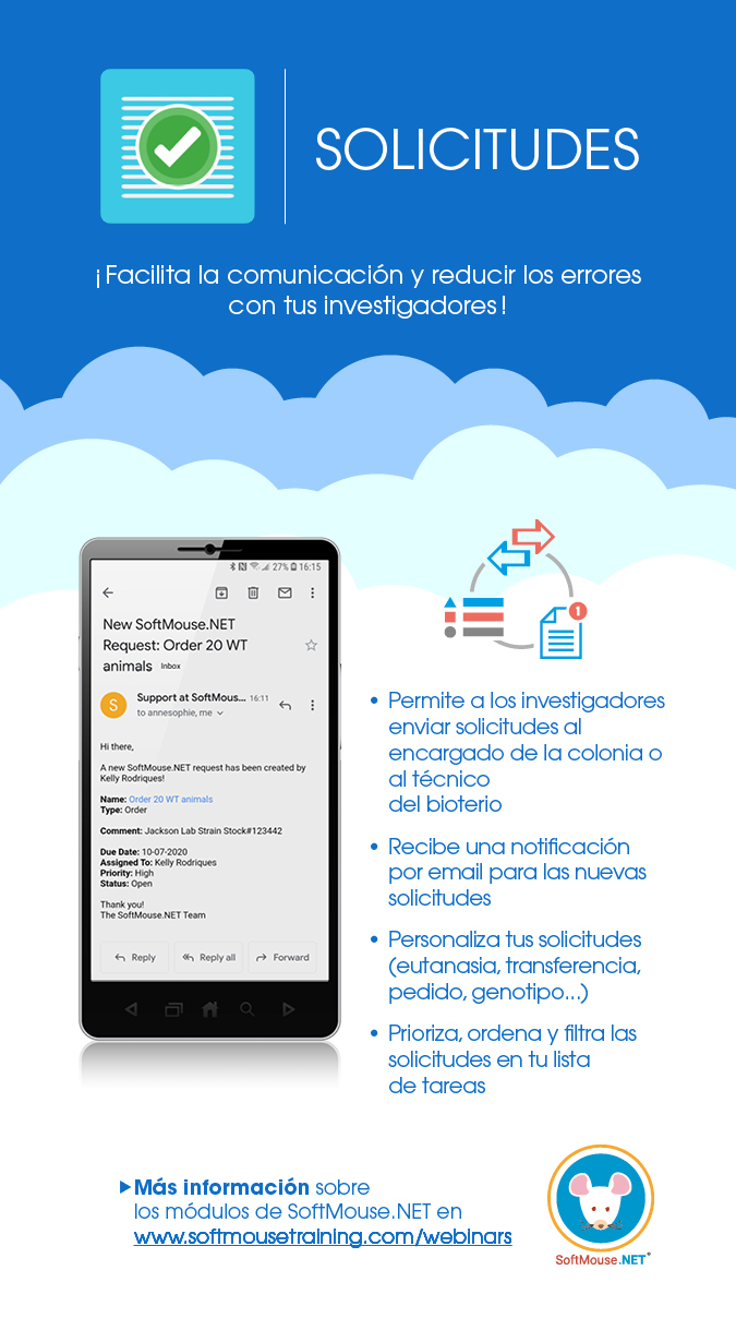 Expertos digitales en gestión de colonias de ratones